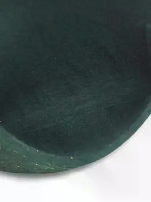 Hermès Felt Pouch With Perforated H Logo - Green