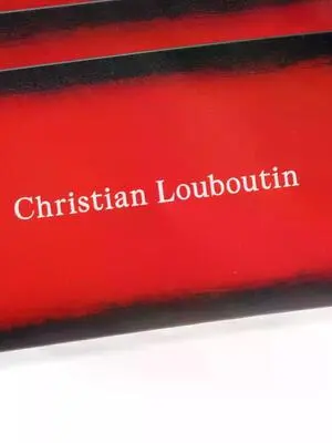 CHRISTIAN LOUBOUTIN Canopy Leather Card Case