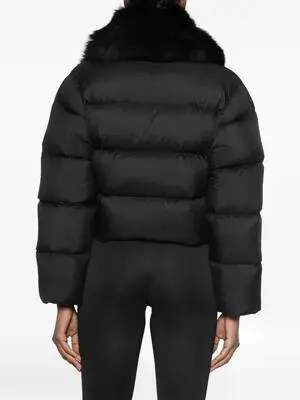 Gucci Shearling-collar Puffer Jacket