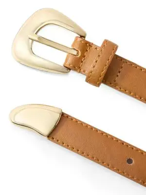 Claudie Pierlot Buckle-fastening Leather Belt