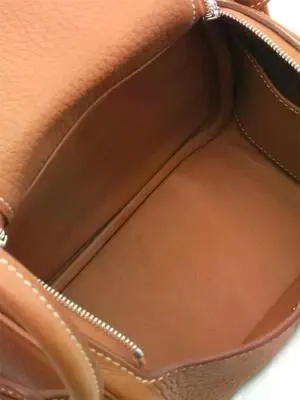 Hermès 2024 Mini Lindy Leather Shoulder Bag - Brown