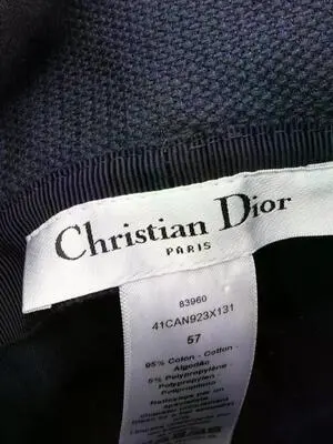 Dior 2010s D-bobby Macrocannage Bucket Hat