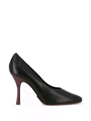 TOD'S Pointed-toe Leather Pumps - Black