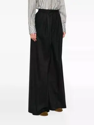 Max Mara Wide Leg Drawstring Trousers