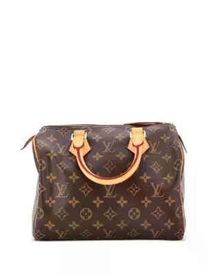 LOUIS VUITTON Speedy Monogram Canvas Satchel
