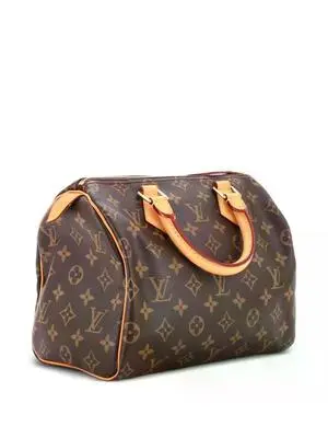LOUIS VUITTON Speedy Monogram Canvas Satchel