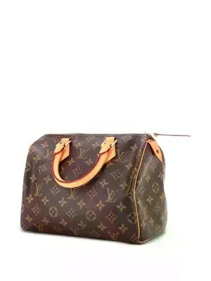 LOUIS VUITTON Speedy Monogram Canvas Satchel