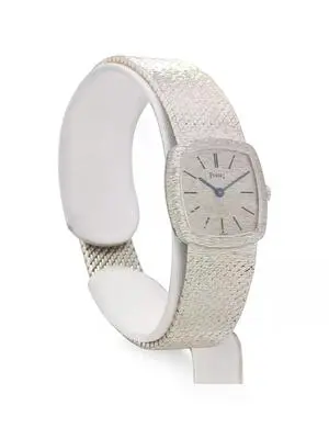 PIAGET 1970s White Gold Cushion-shaped Watch