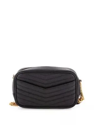 Saint Laurent Lou Camera Bag Matelassé Chevron Leather Mini Crossbody Bag