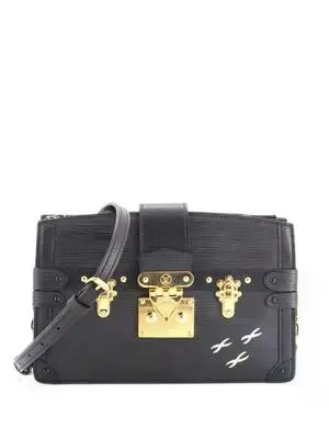 LOUIS VUITTON Epi Leather Trunk Clutch Crossbody Bag