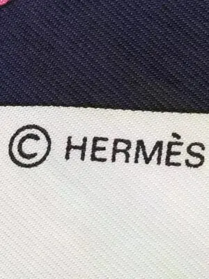 Hermès 2010s Parmi Les Fleurs Scarf