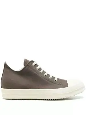 Rick Owens Strobe Twill Low-top Sneakers