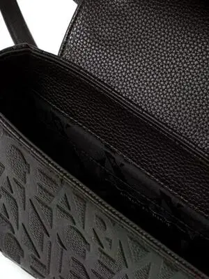 Armani Exchange Logo Embossed Cross Body Bag