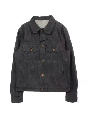LOUIS VUITTON Monogram Dna Denim Jacket - Grey
