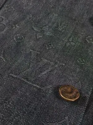 LOUIS VUITTON Monogram Dna Denim Jacket