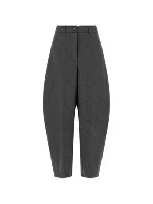 NUDE Barrel Silhouette Trousers