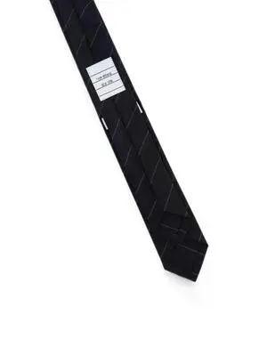 Thom Browne Rwb Stripe Neck Tie - Blue