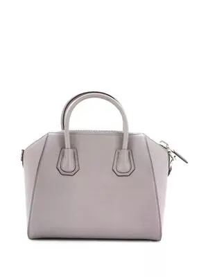 Givenchy Antigona Leather Satchel - Grey