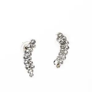 ADDICTED2 Milano Adara Ear Cuff Earrings With Swarovski Crystals