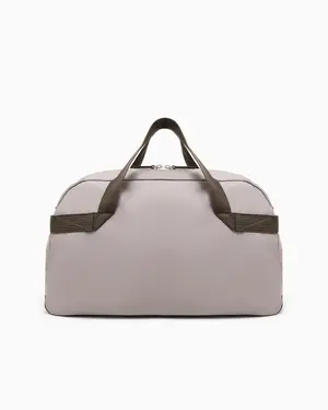 Armani Exchange Holdall In Coated Fabric