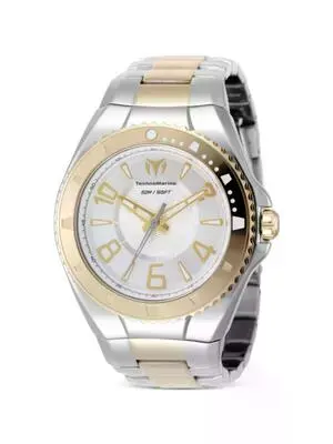 TECHNOMARINE Lusso Mare 44mm Watch With Two-tone Bracelet - Silver