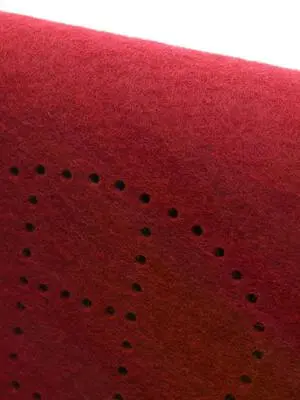 Hermès 2010s Gm Etui Cartes Felt Pouch