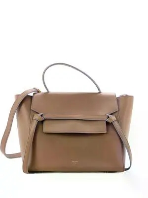 Celine Belt Bag Calfskin Mini Satchel - Brown