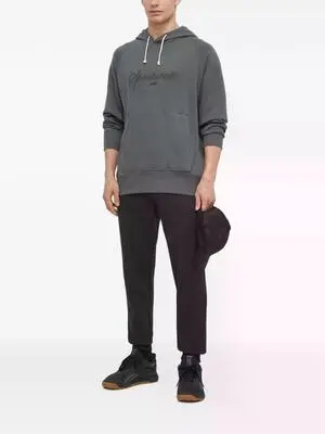 PUMA Logo-embroidered Drawstring Hoodie