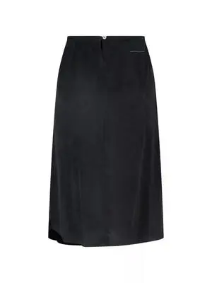 MAISON MARGIELA Logo-print Midi Skirt