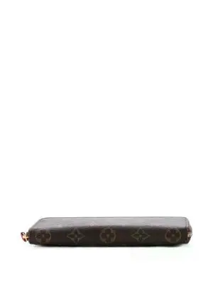 LOUIS VUITTON Clemence Wallet Monogram Canvas Small Wallets