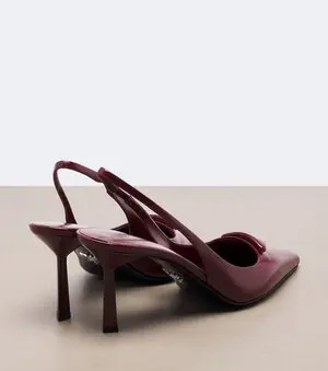 Prada Leather Slingback Pumps