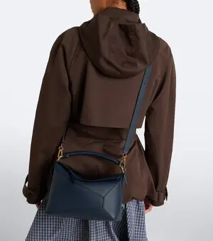 Loewe Puzzle Edge Small Leather Top-handle Bag