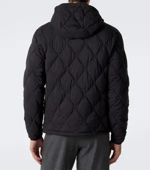 Burberry Check Hooded Quilted Jacket