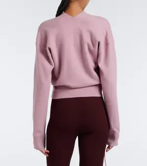 Extreme Cashmere N°516 Ella Cashmere-blend Wrap Cardigan
