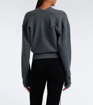 Extreme Cashmere N°516 Ella Cashmere-blend Wrap Cardigan