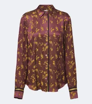 Dries Van Noten Floral Jacquard Shirt