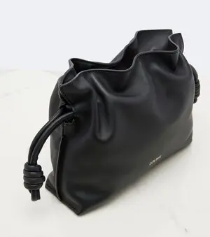 Loewe Flamenco Mini Leather Clutch