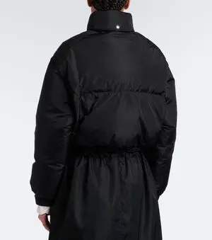 Prada Re-nylon Cropped Down Jacket