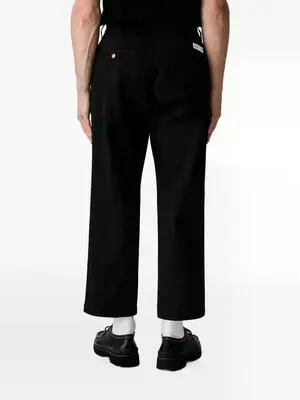 NEIGHBORHOOD Logo-patch Straight-leg Trousers