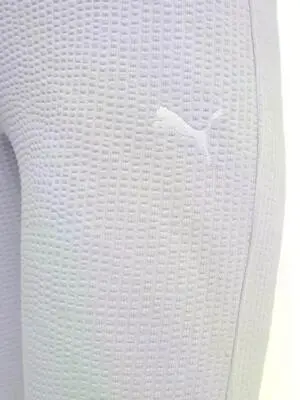PUMA Dare To Waffle-knit Flared Leggings