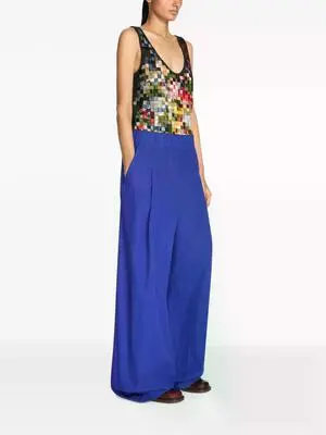 Dries Van Noten Elasticated Overdyed Pants