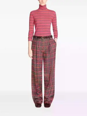 Dries Van Noten Tailored Jacquard Pants