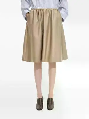 JNBY Shirred A-line Midi Skirt