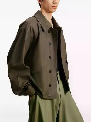 CROQUIS Cropped Relaxed-fit Jacket