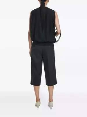 JNBY V-neck Ribbed Vest