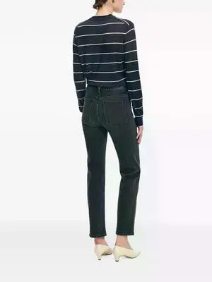 JNBY V-neck Striped Sweater