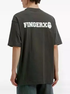 FINGERCROXX Logo-print Cotton T-shirt