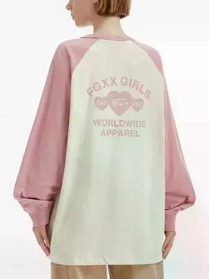FINGERCROXX Raglan-sleeve T-shirt