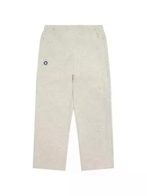 AAPE BY *A BATHING APE Aapenow Moonface Logo-patch Track Pants - Grey