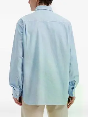 FINGERCROXX Logo-patch Button-down Shirt